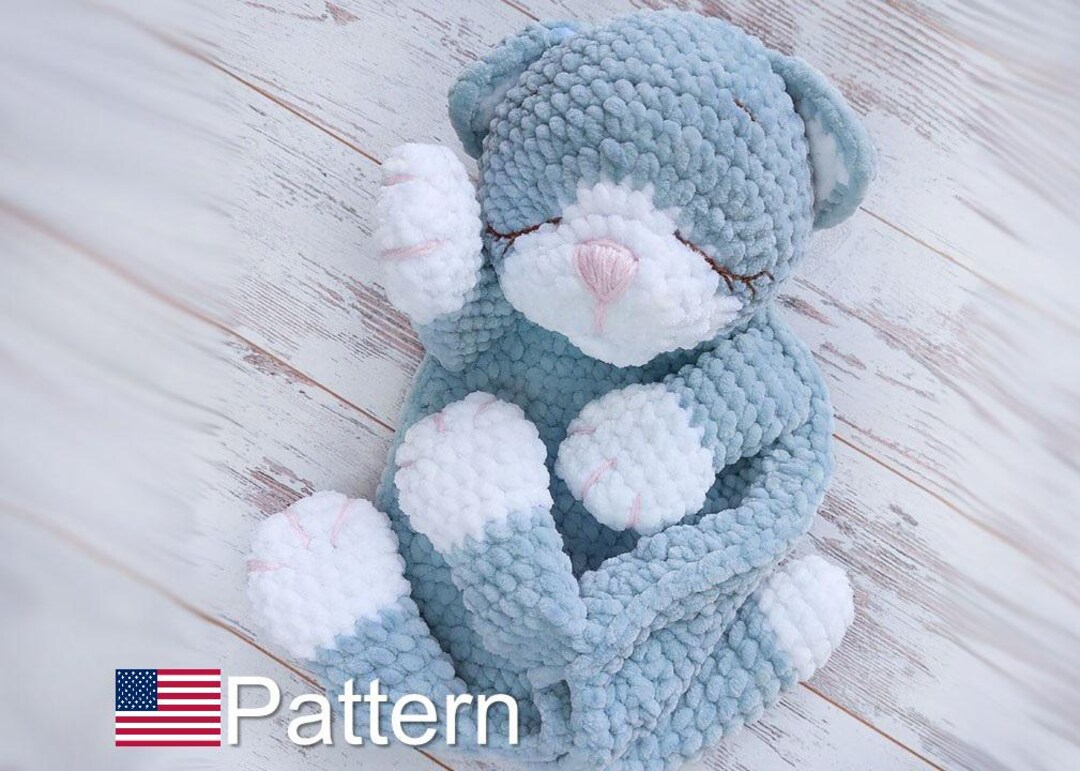 Crochet Comforter Cat Pattern PDF, Comforter Toy Amigurumi, Amigurumi ...