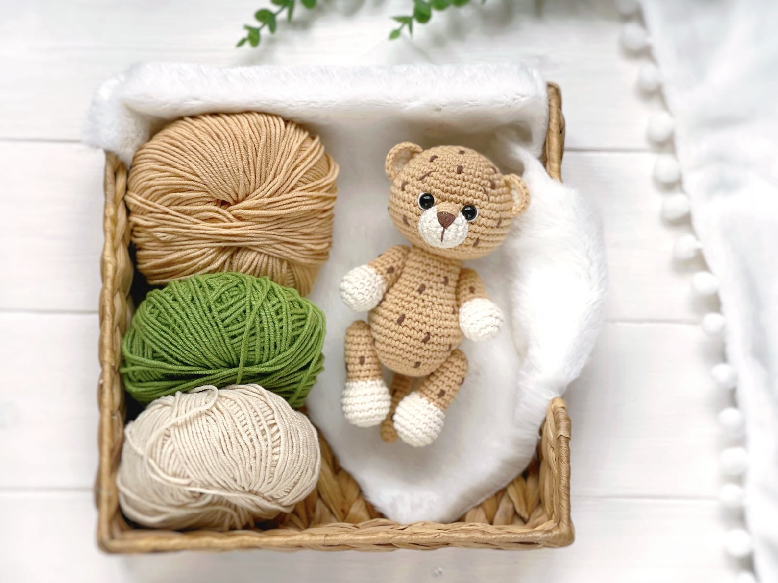 Amigurumi Leopard PDF Crochet Pattern, Safari Amigurumi Animal Pattern ...