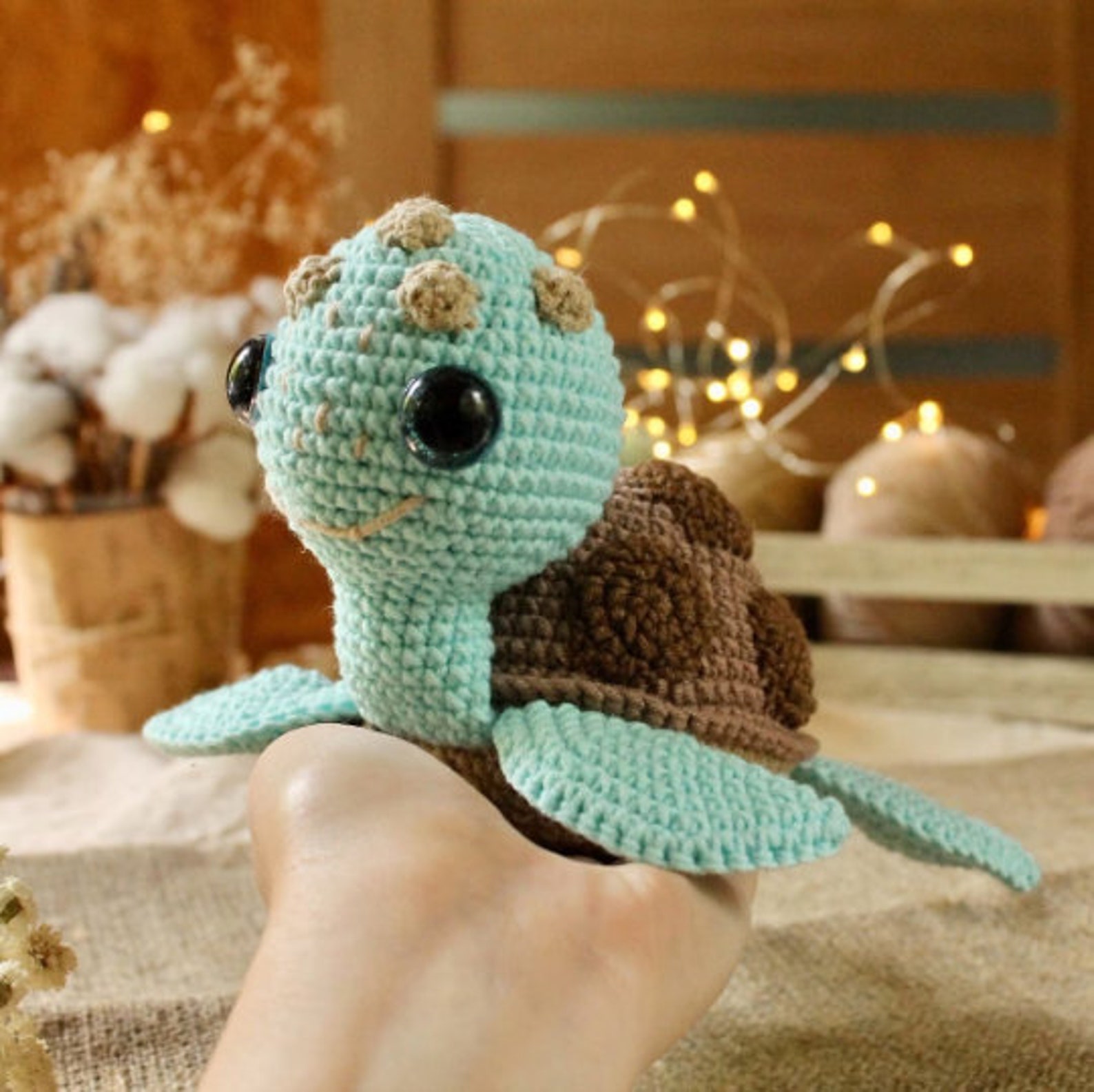 Crochet Pattern 2 in 1, Turtle, Crochet Sea Turtle, Blue Turtle ...