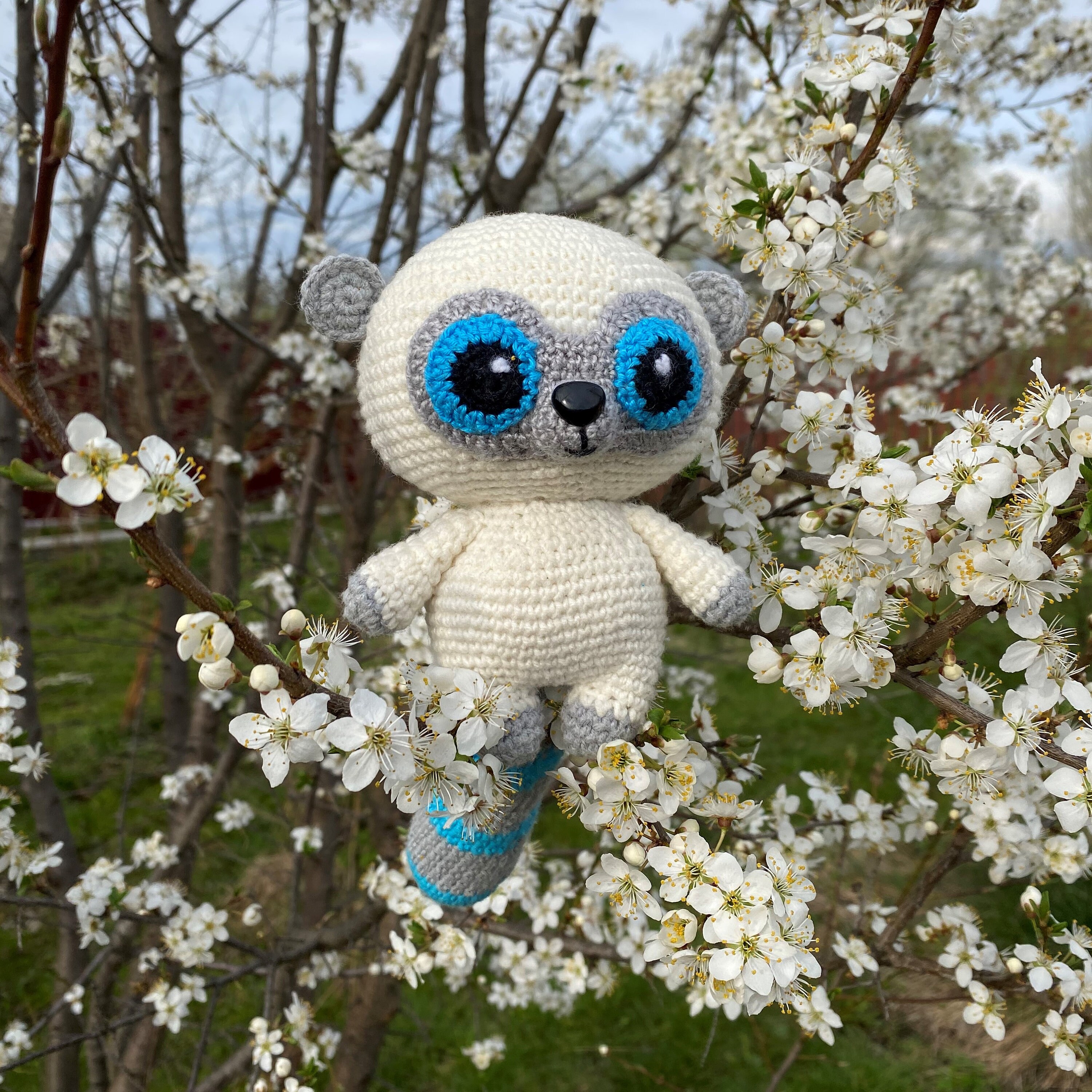 Crochet Pattern Lemur Toy. Crochet Animals Amigurumi Pattern. - Etsy