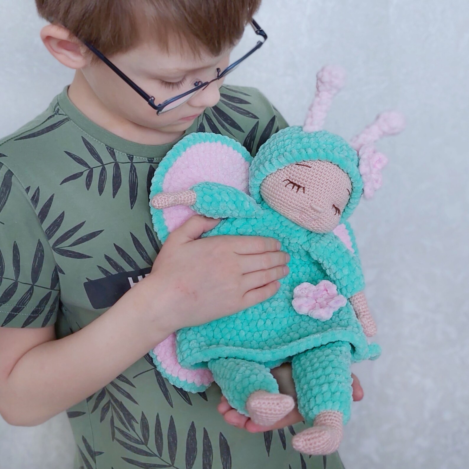 Crochet Comforter Butterfly Pattern PDF, Comforter Toy Amigurumi ...