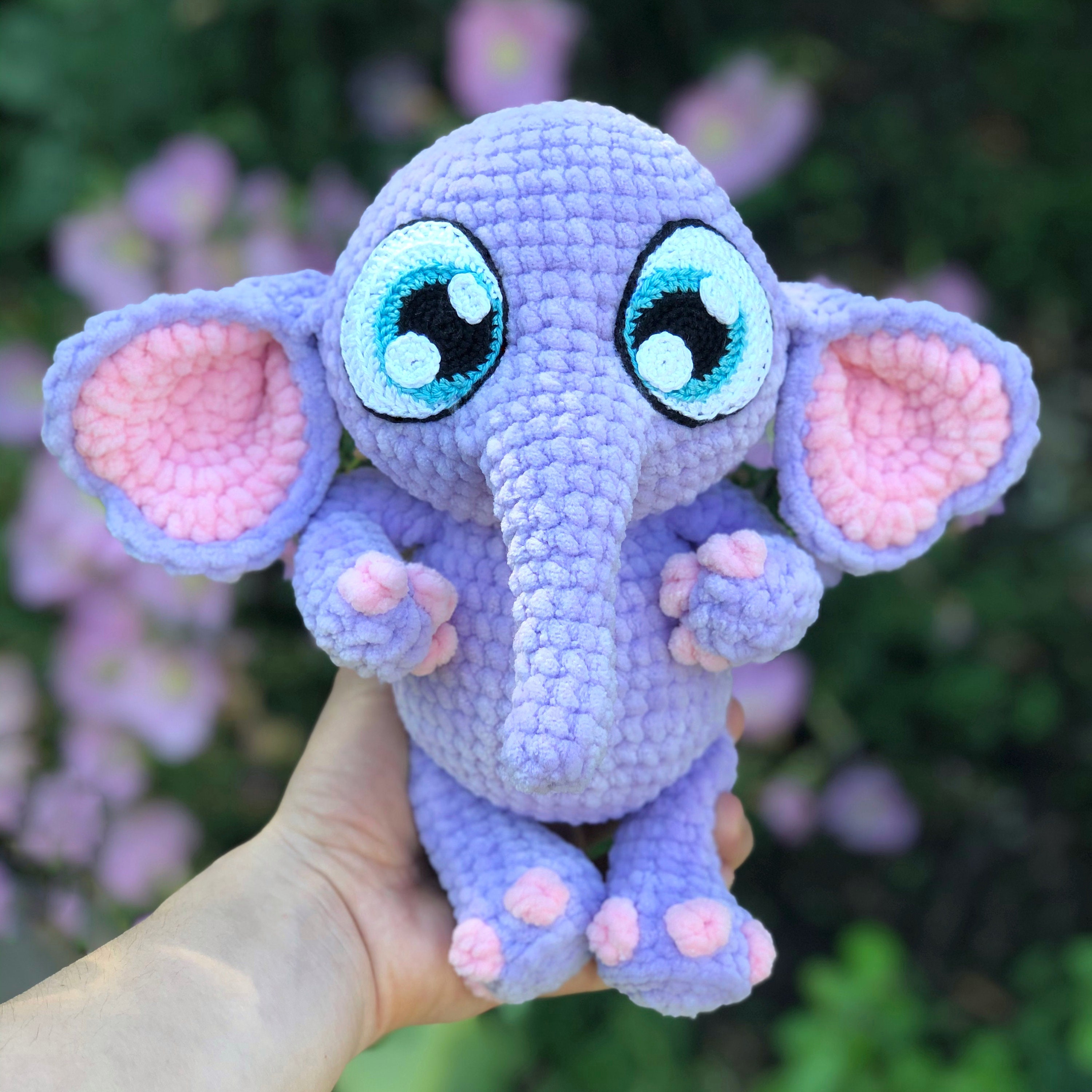 Crochet Pattern Elephant Crochet PATTERN Plush Toy - Etsy
