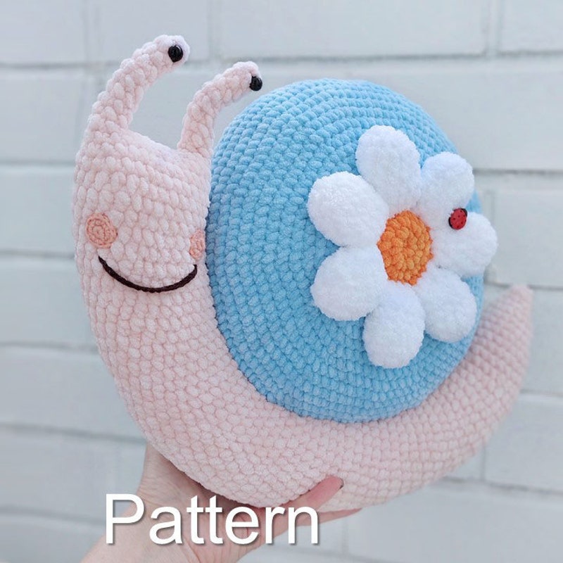 Amigurumi Snail - Etsy