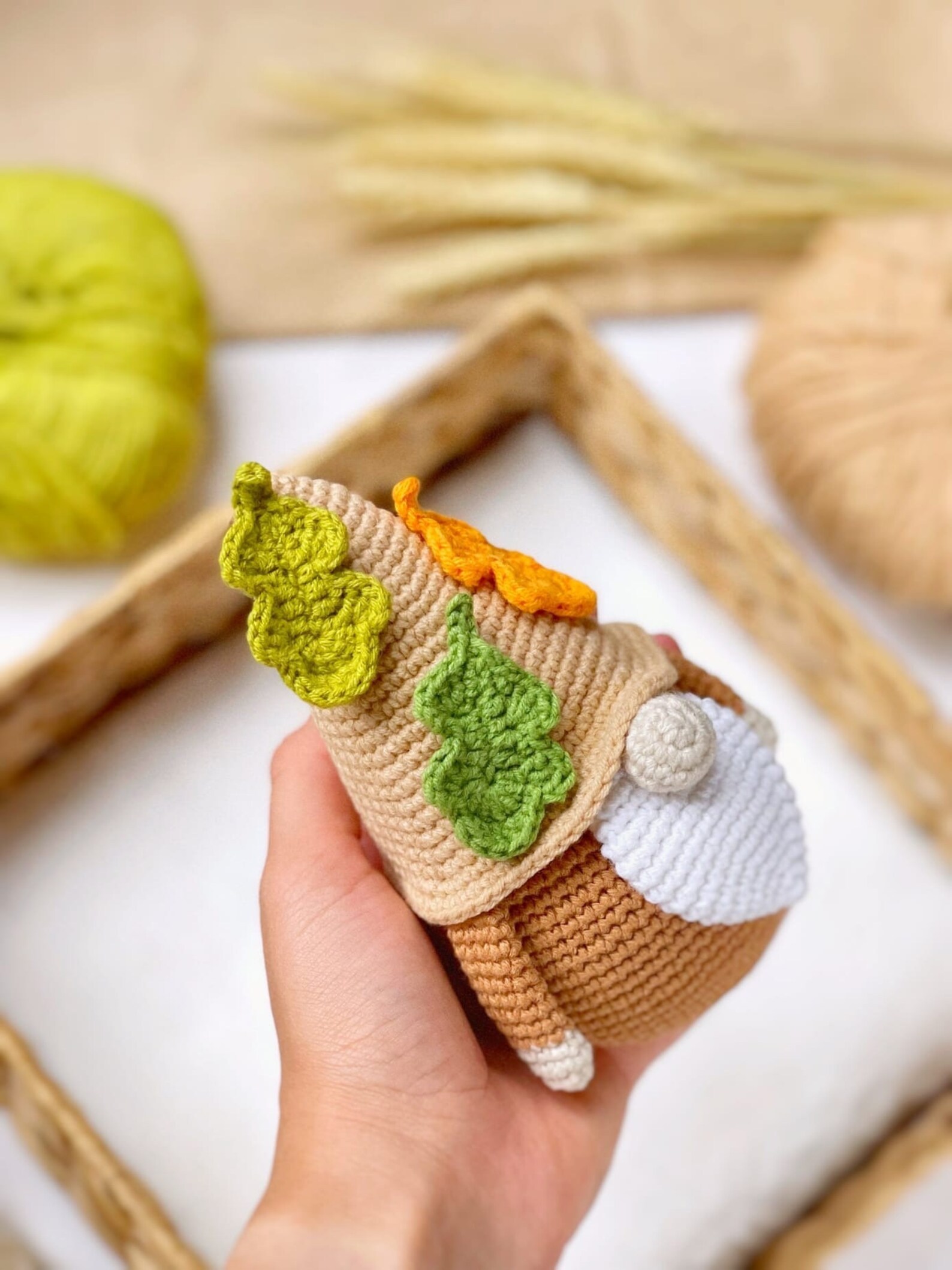 Fall Garden Gnome Crochet Pattern PDF Fall / Autumn Amigurumi - Etsy