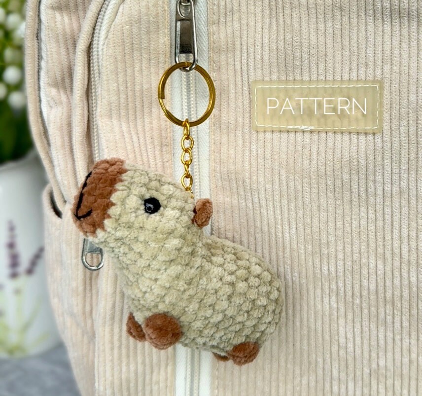 Patrón crochet capibara / amigurumi capibara / patrón crochet peluche ...
