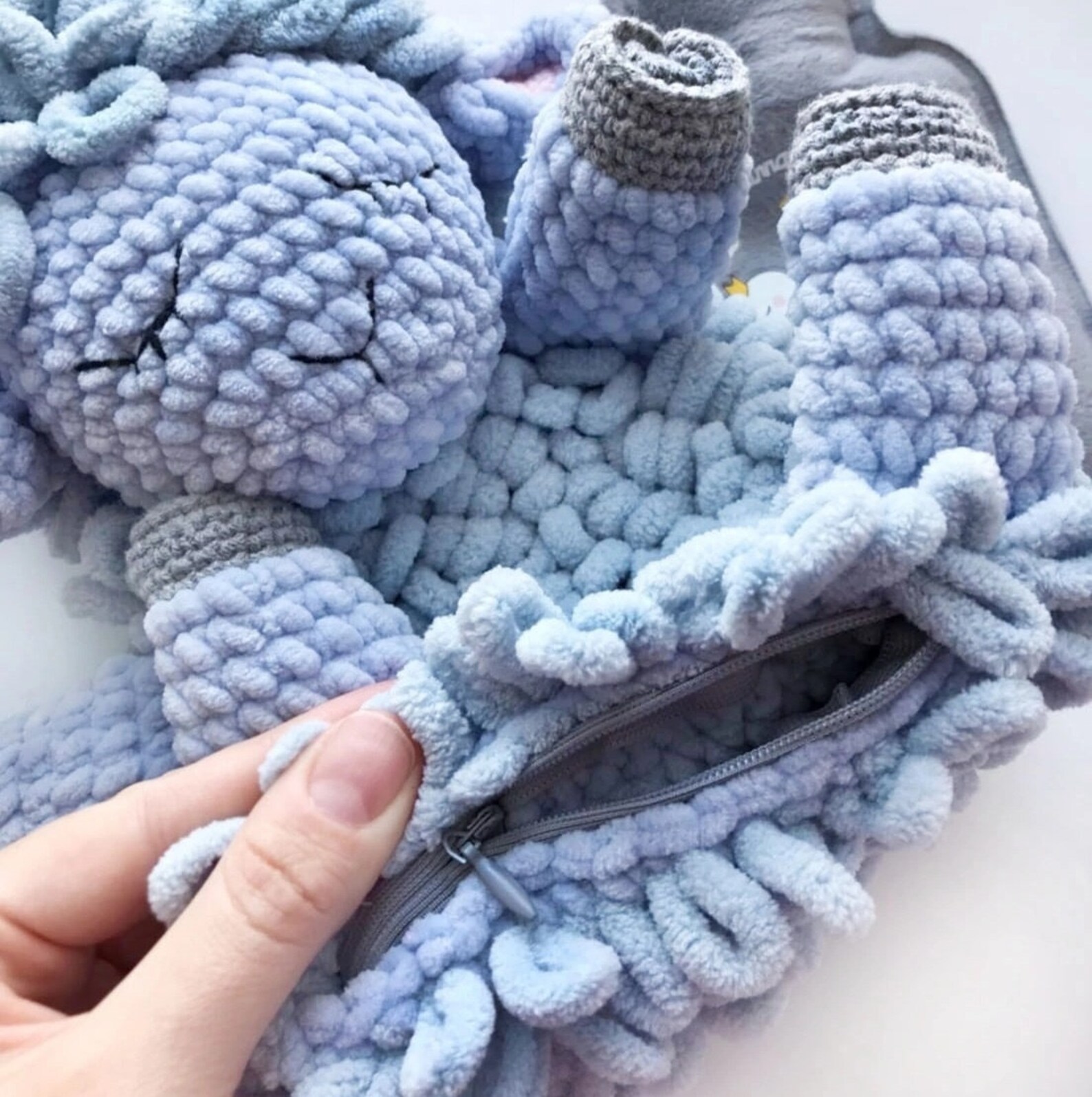 Crochet Comforter Lamb Pattern PDF, Comforter Toy Amigurumi, Amigurumi ...