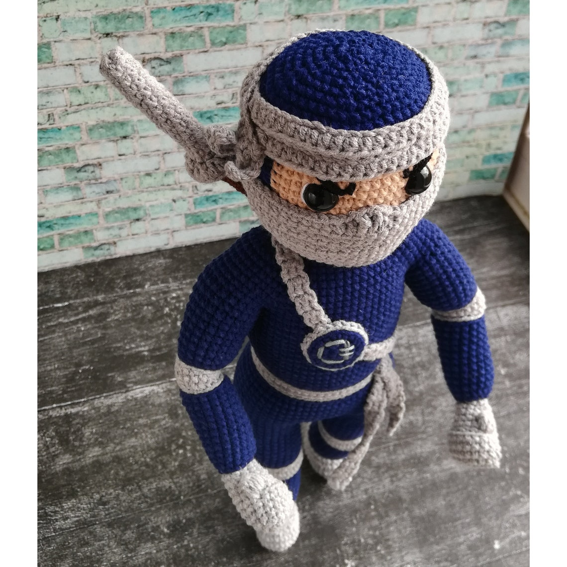 Crochet NINJA Doll Pattern, Amigurumi Doll for Boy, Toys Crochet ...