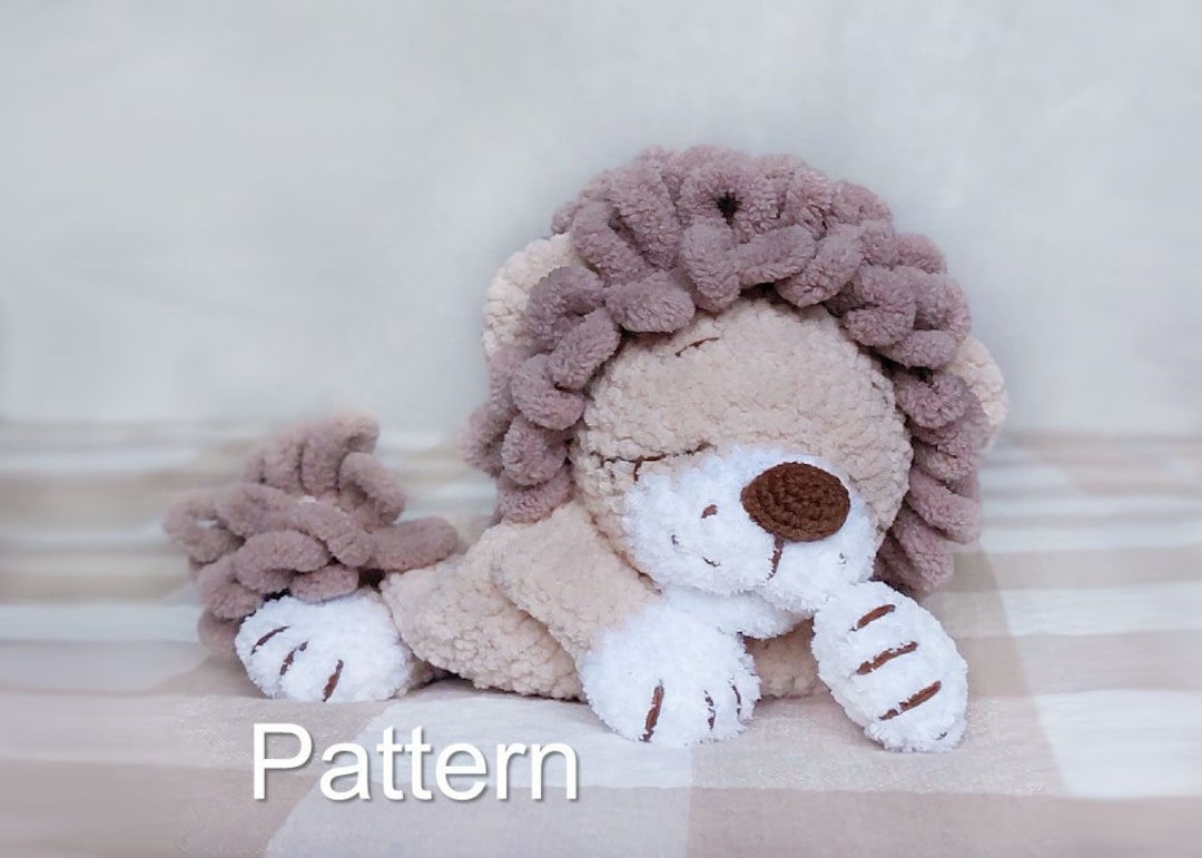 Crochet Comforter Lion Pattern PDF, Comforter Toy Amigurumi, Amigurumi ...