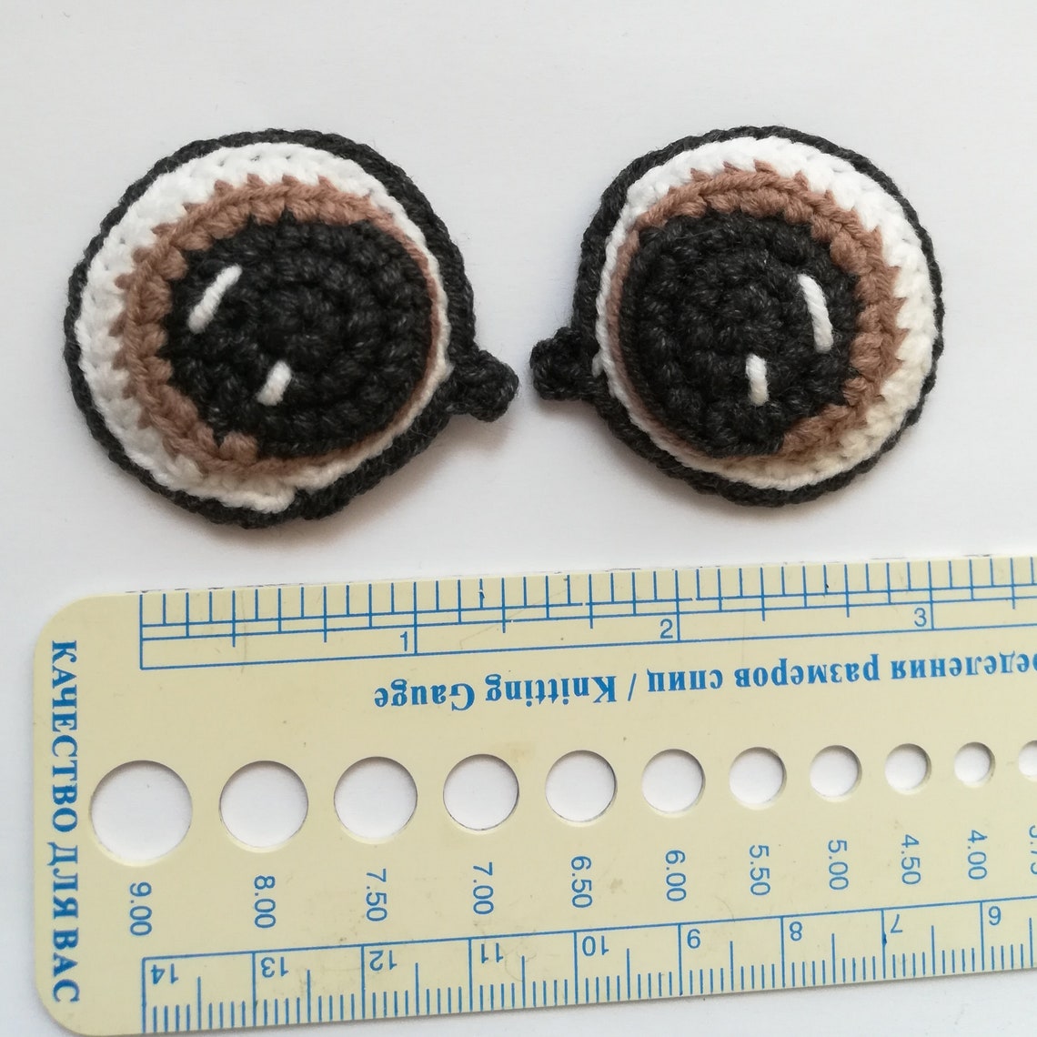 Crochet Eyes Pattern Eyes for Amigurumi Toys 3 in 1 | Etsy