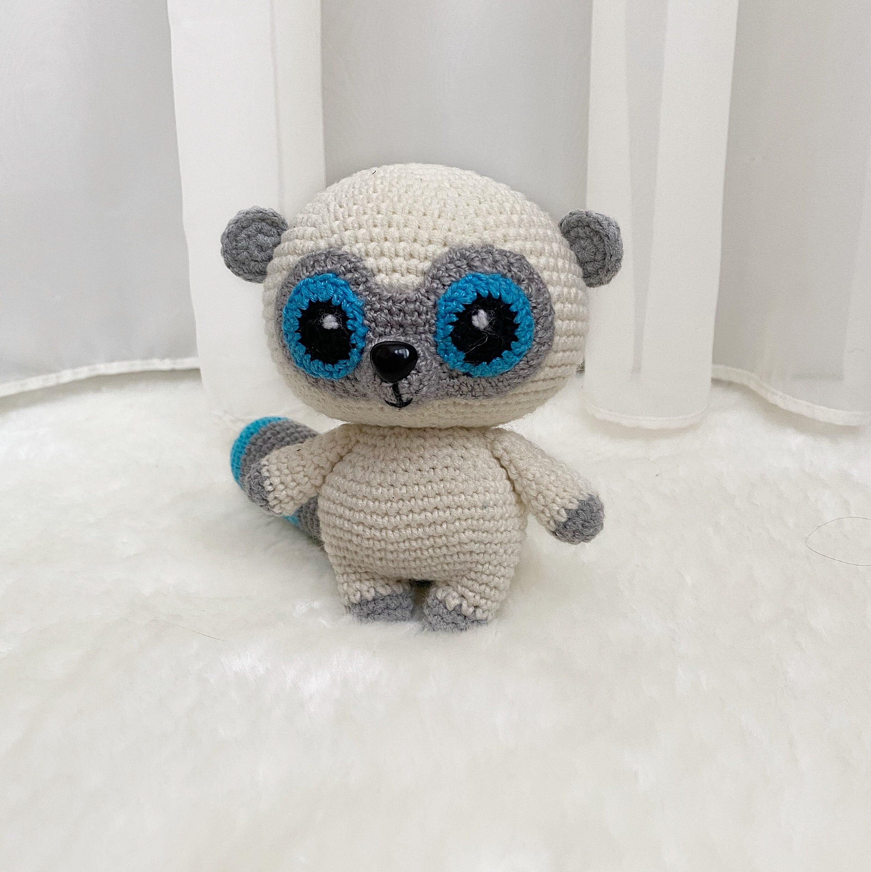 Crochet Pattern Lemur Toy. Crochet Animals Amigurumi Pattern. - Etsy