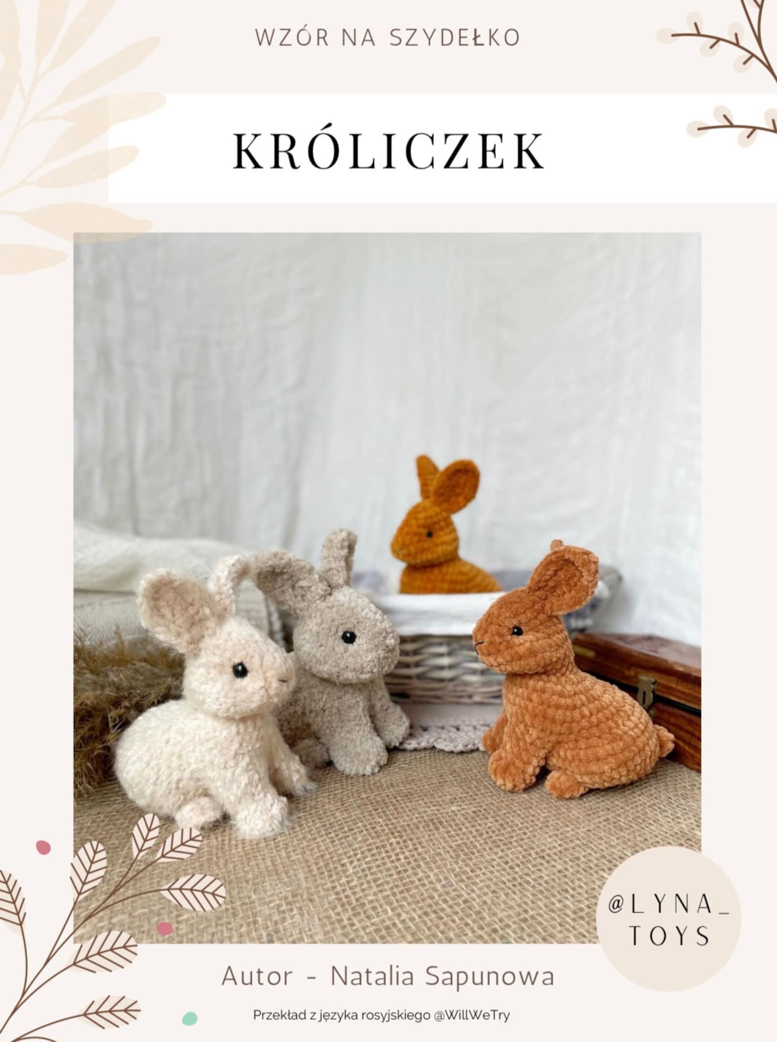 Crochet Pattern Baby Rabbit English and Polish / Crochet - Etsy Canada