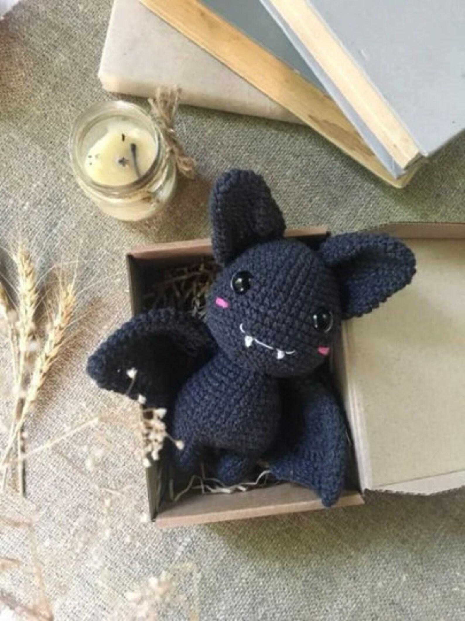 Bat Crochet Pattern Crochet Bat Halloween Crochet Pattern - Etsy