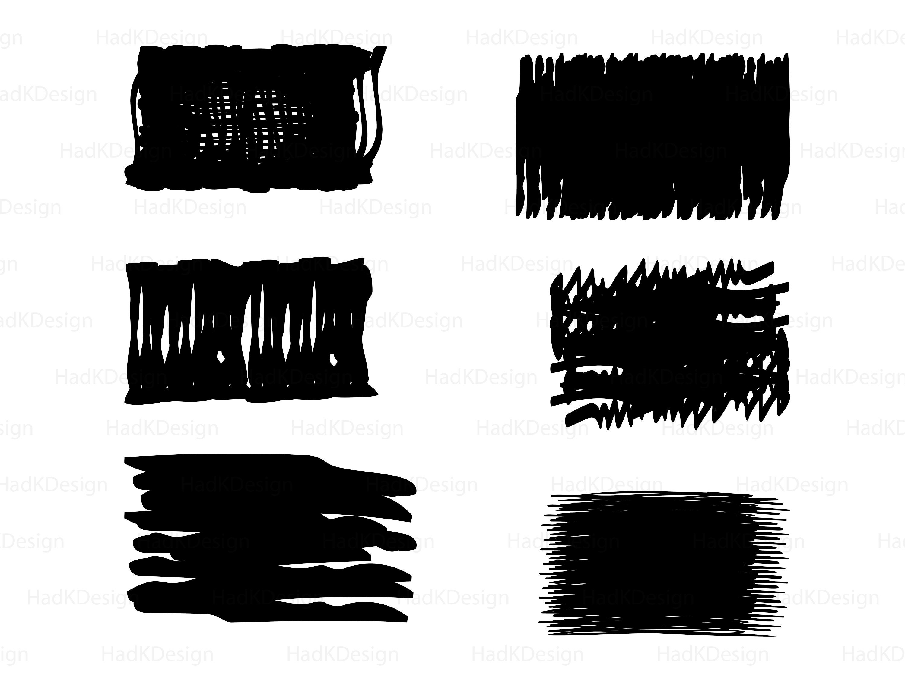 Paint Brushstroke Svg Bundle, Brush Stroke Svg Png, Abstract Shapes Svg ...