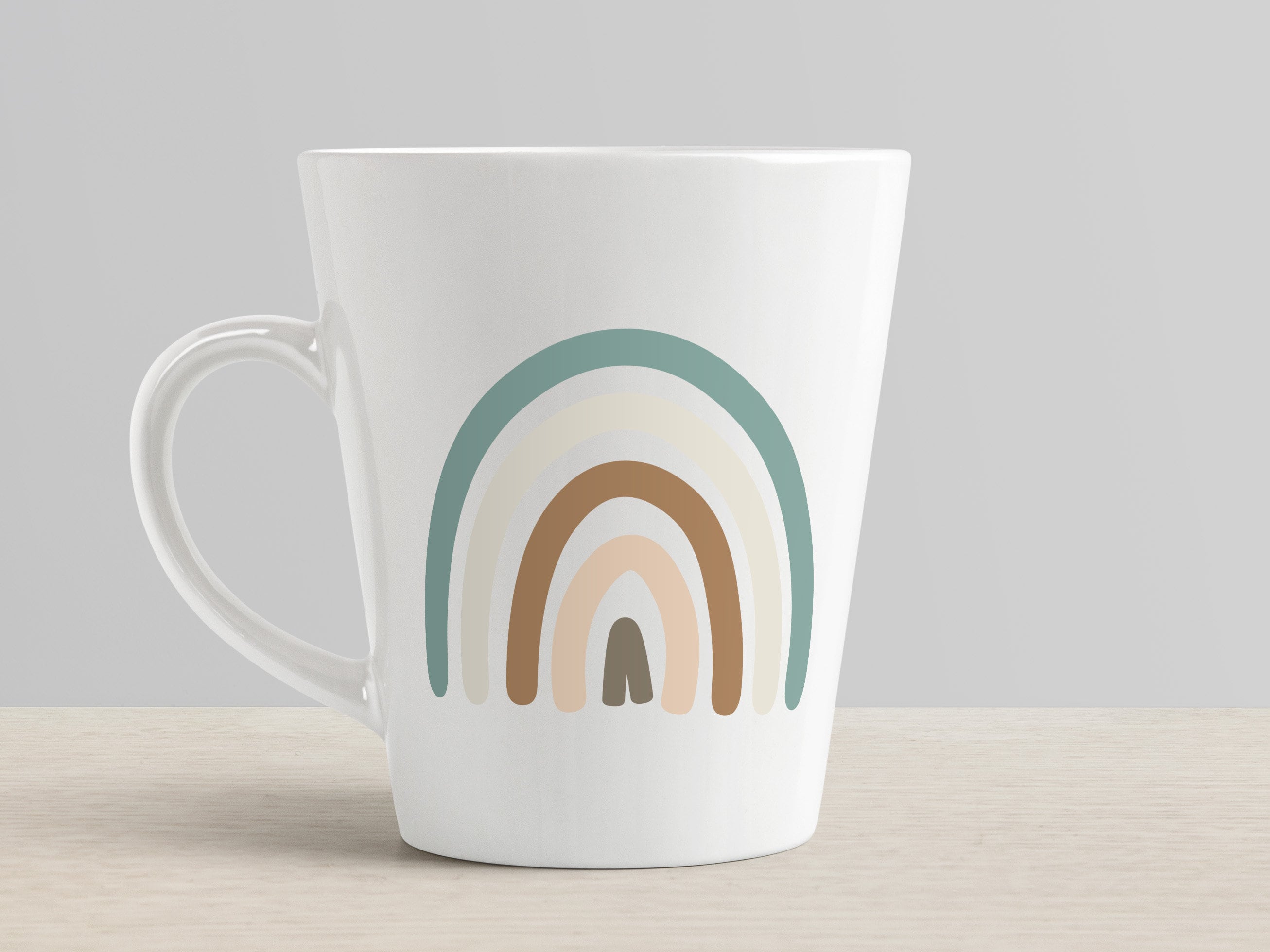 Boho Rainbow, Hand Drawn Elements of Rainbow, Bohemian Style - Etsy