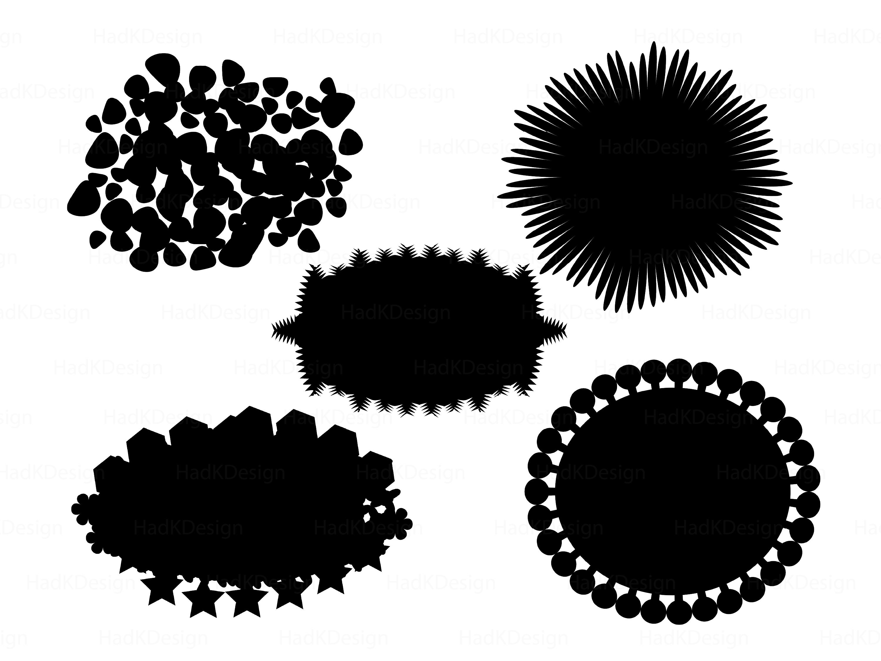 Paint Brushstroke Svg Bundle, Brush Stroke Svg Png, Abstract Shapes Svg ...