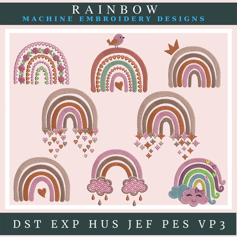 Boho Embroidery - Etsy