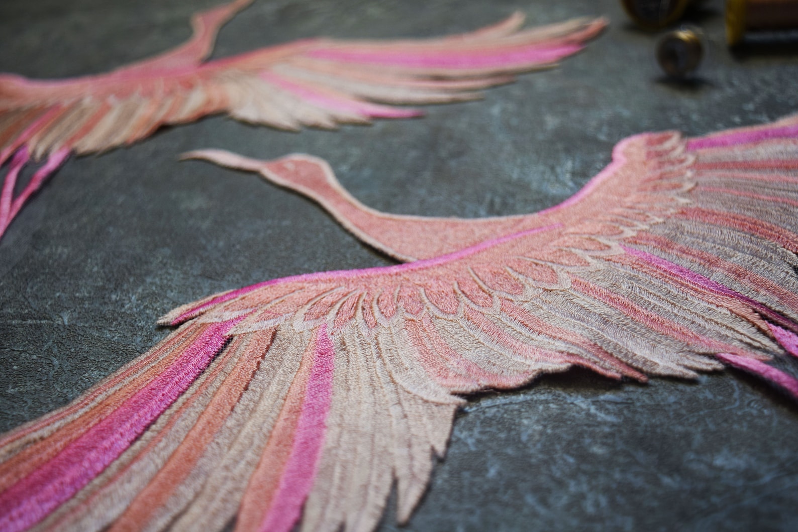 Crane Bird /machine Embroidery Designs / Embroidery Crane Bird | Etsy