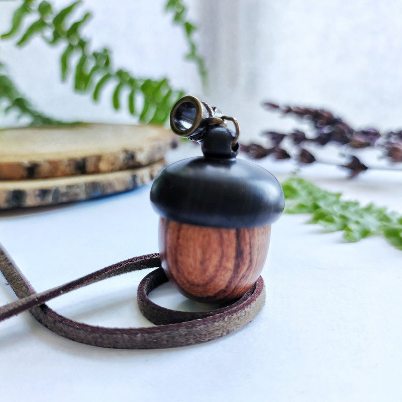 Acorn Locket - Etsy