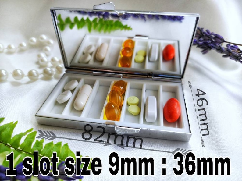 Cute Pill Box, 7 Day Pill Box, 7 Day Pill Organizer, Pill Box ...