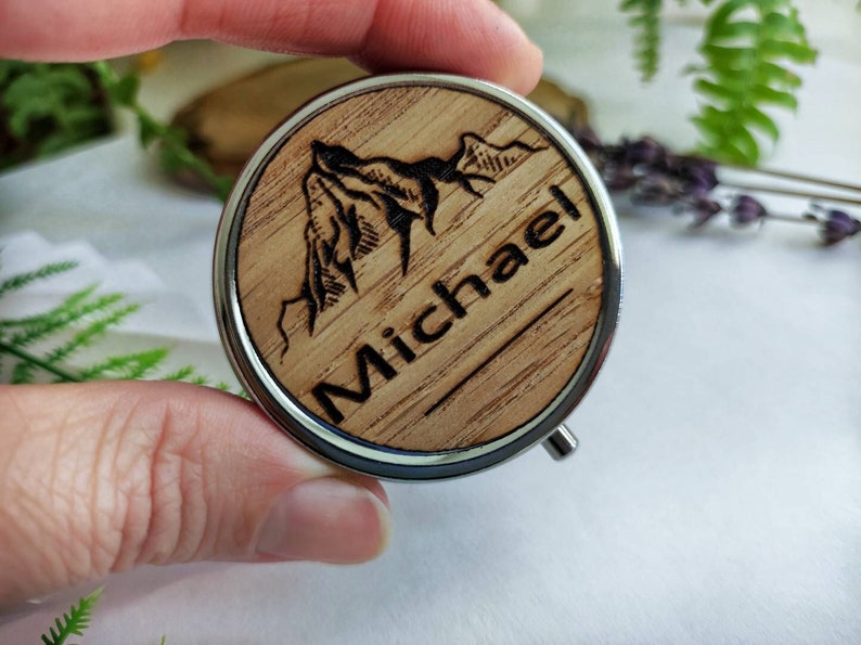 Custom Pill Organizer Wood Pill Box Unique Pill Box - Etsy Australia