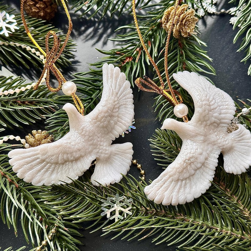 Turtle Dove Ornament - Etsy