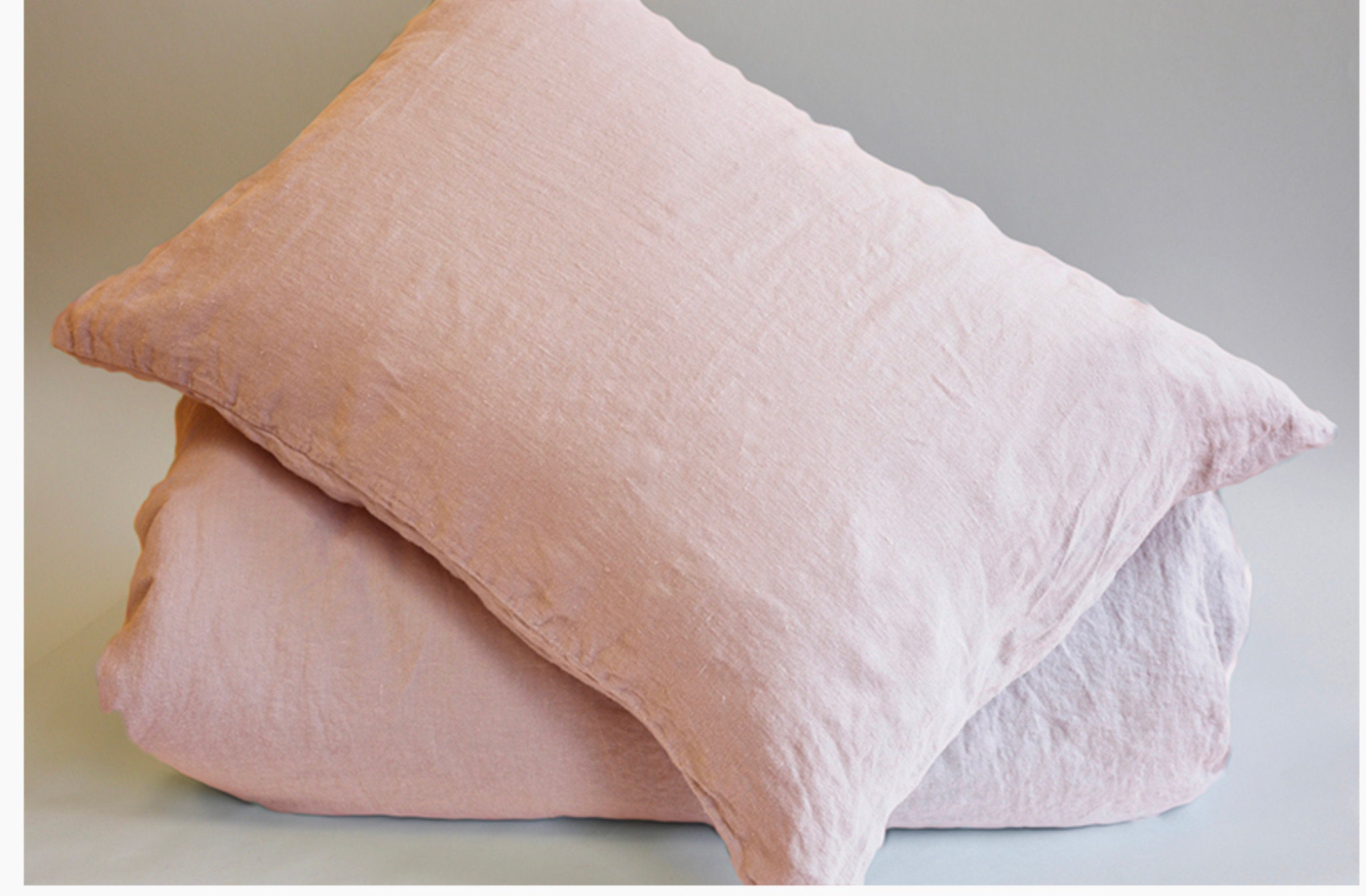 Rose Linen Bed Set Organic Stonewashed Soft Pure Natural Linen - Etsy