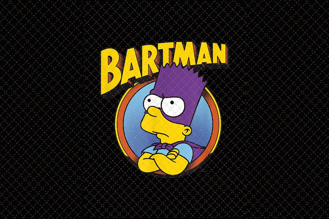 Bart Simpson png The Simpsons Bartman Hero Shot PNG Homer | Etsy