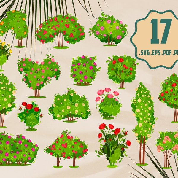 Buisson coupé svg - Etsy France