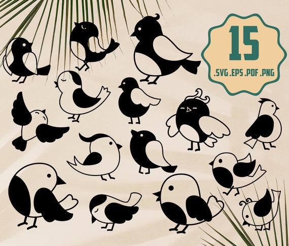 Cute Bird Vector Png