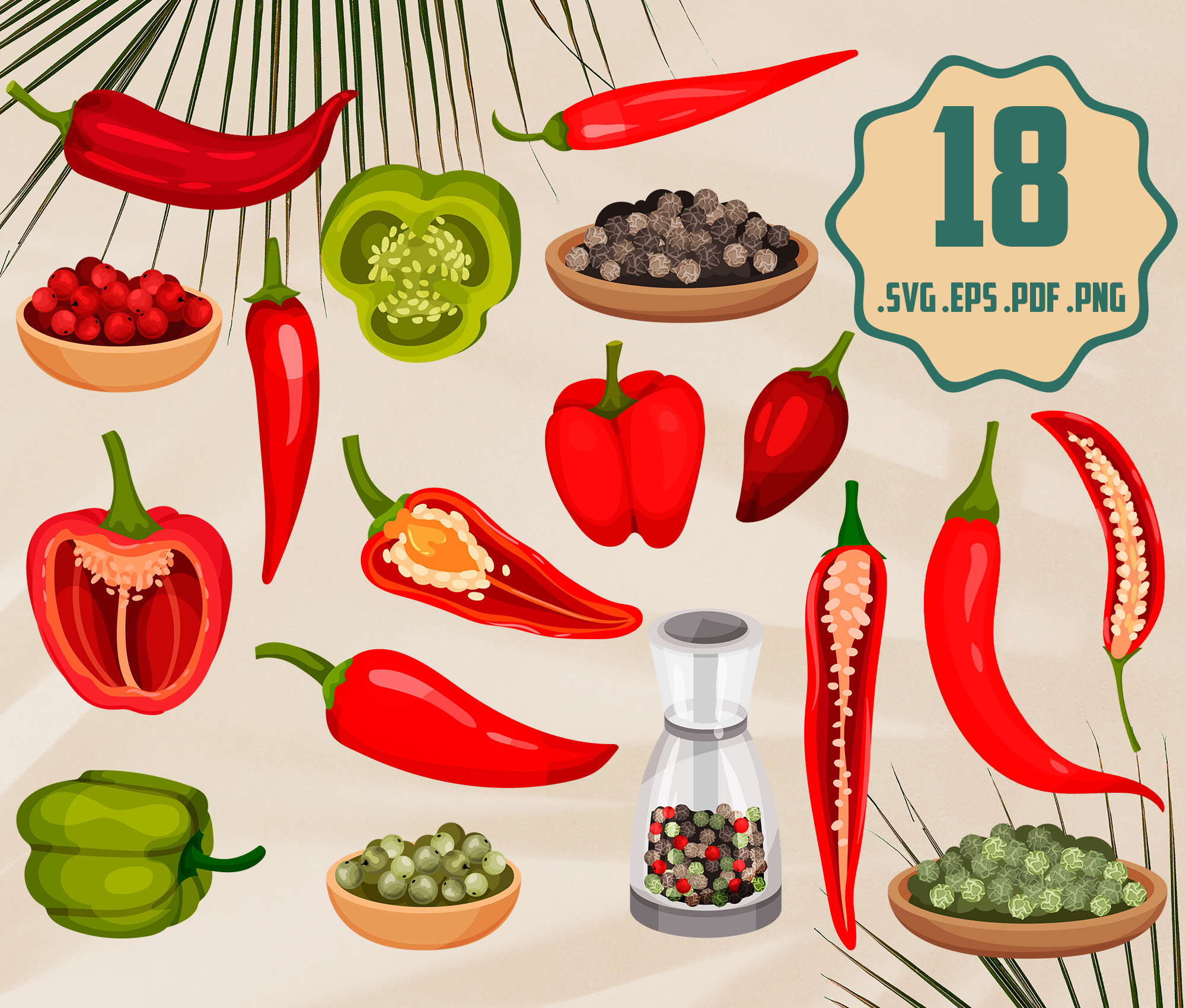 Spicy Food Clipart