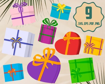 Giftbox Svggift Box Svg Present Box Svg Box Svg Gift Box - Etsy