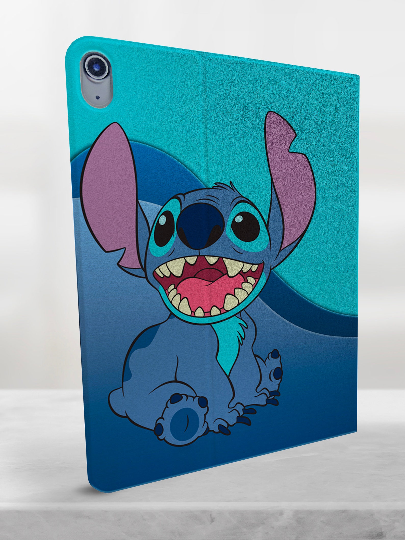 Lilo and Stitch Ipad Case With Pencil Holder Disney Pad Pro - Etsy