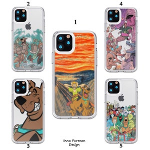 Scooby-doo iPhone 15 Pro Max Case Acrylic Case Galaxy S23 Ultra Case ...