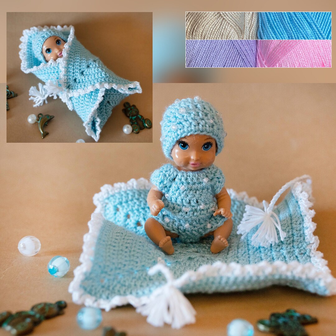 Tiny Doll Clothes for Mini Doll 2.75 3 Inch / Silicon Mini Baby Doll ...