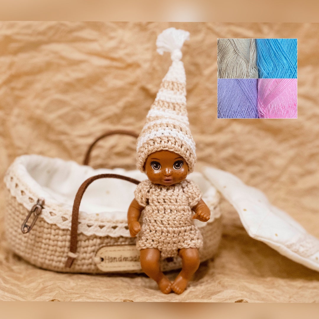 Mini Baby Doll Outfit 2/5 3 / Micro Clothes for Doll 3 /baby Doll ...