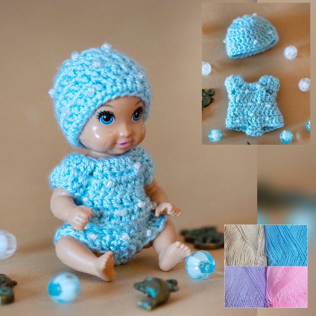 Baby Doll Clothes for Mini Doll 2.75 3 Inch / Silicon Mini Doll Outfit ...