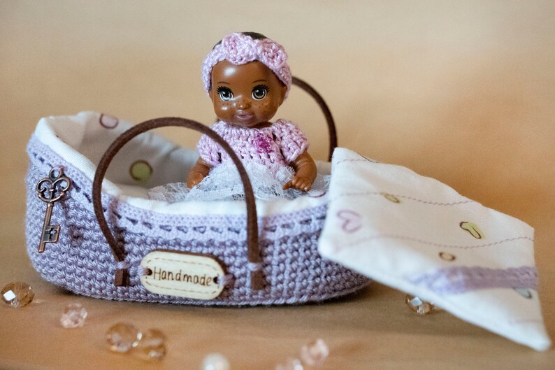 Mini Doll Basket for Baby Doll 2/5 3 Inch / Miniature Doll - Etsy