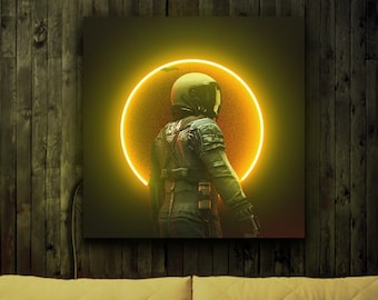 Astronaut Neon Sign, Astronaut Led Wall Art, Astronaut Light up Decor ...