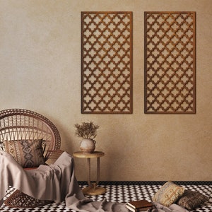 Moroccan Wall Panel, Arabic Panels, Moroccan Style Decor, Decorative ...