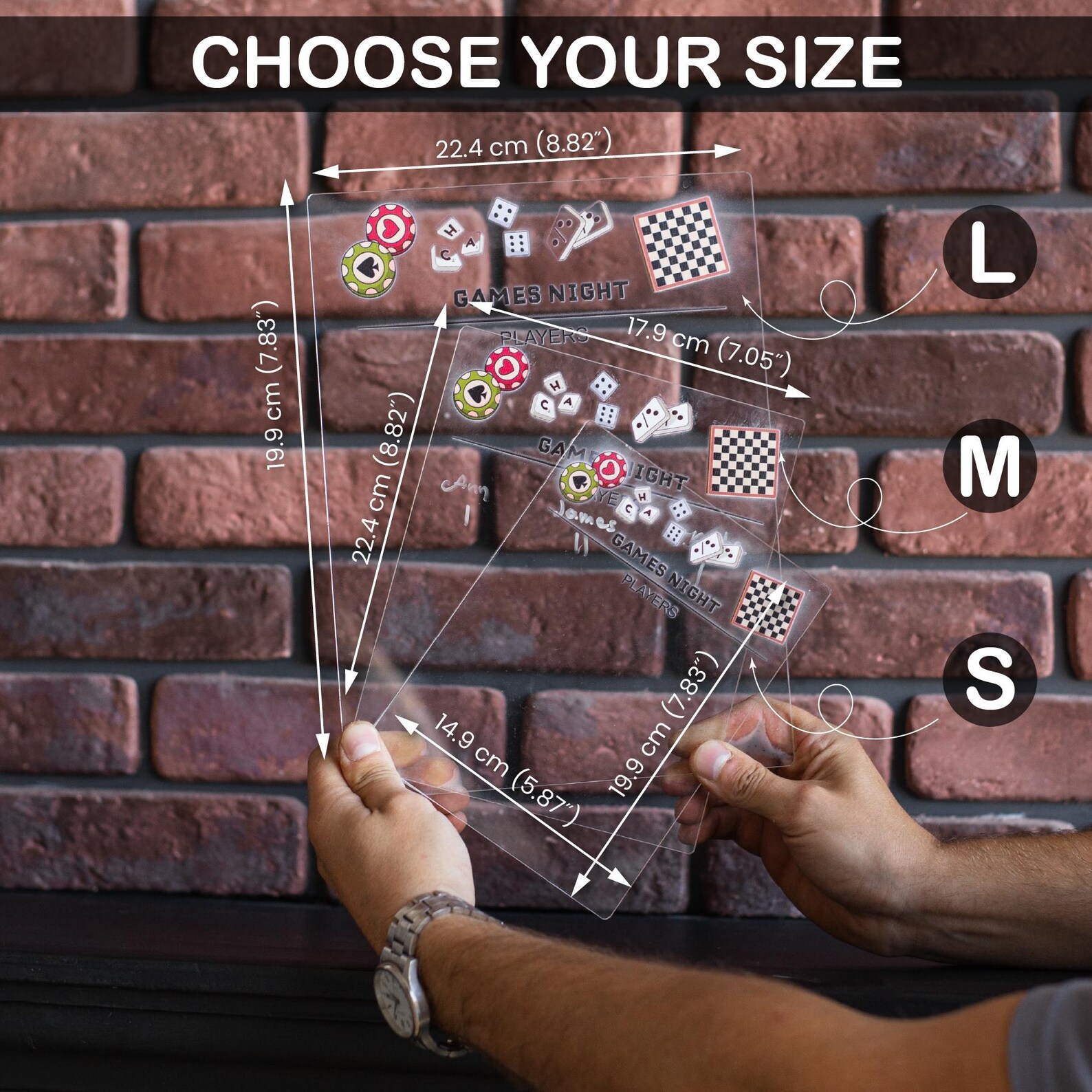 Game Night Score Board, Custom Game Night Score Tracker, Acrylic Score ...