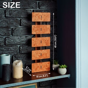 Wall Mount Watch Display, Wood Watch Stand,watch Hanger,watch Holder ...
