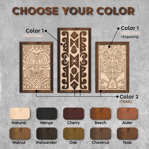 Aztec Mask Wood Wall Panel Art, Aztec Wall Decor Wooden, Aztec Wall ...