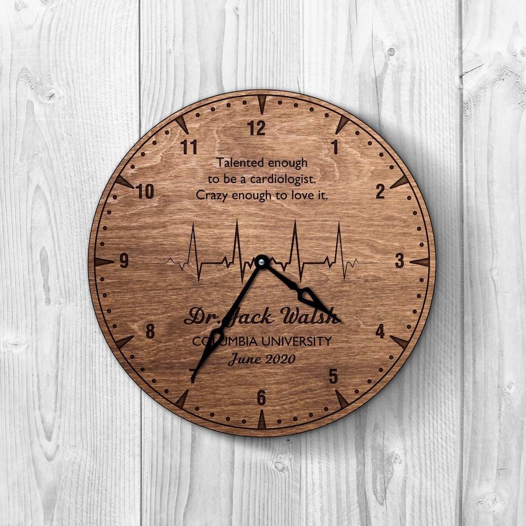 Doctorate Degree Clock, Doctorate Graduation Gift for Her, Doctor ...