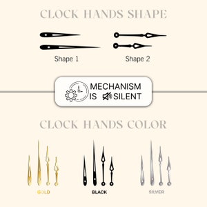 Birds Wooden Clock, Bird Flying Clock, Modern Wall Clock, Nature Wall ...