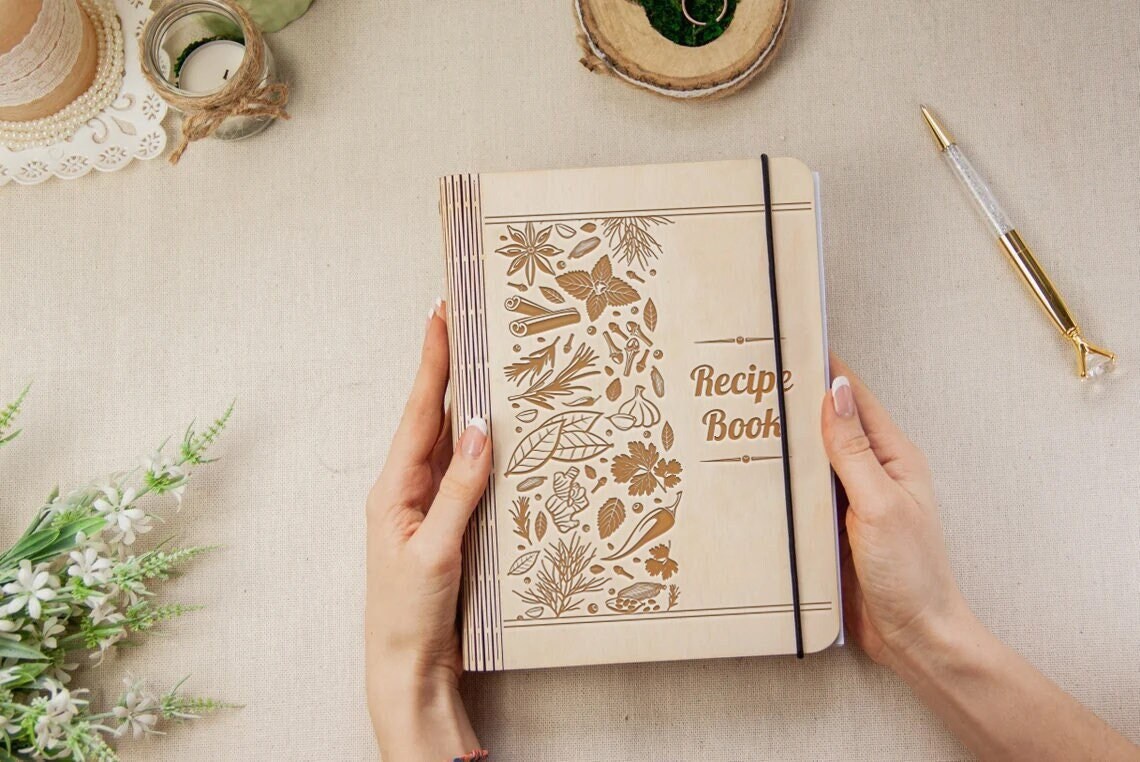 Custom Recipe Book,recipe Binder 3 Ring,family Recipe Book,blank Recipe ...