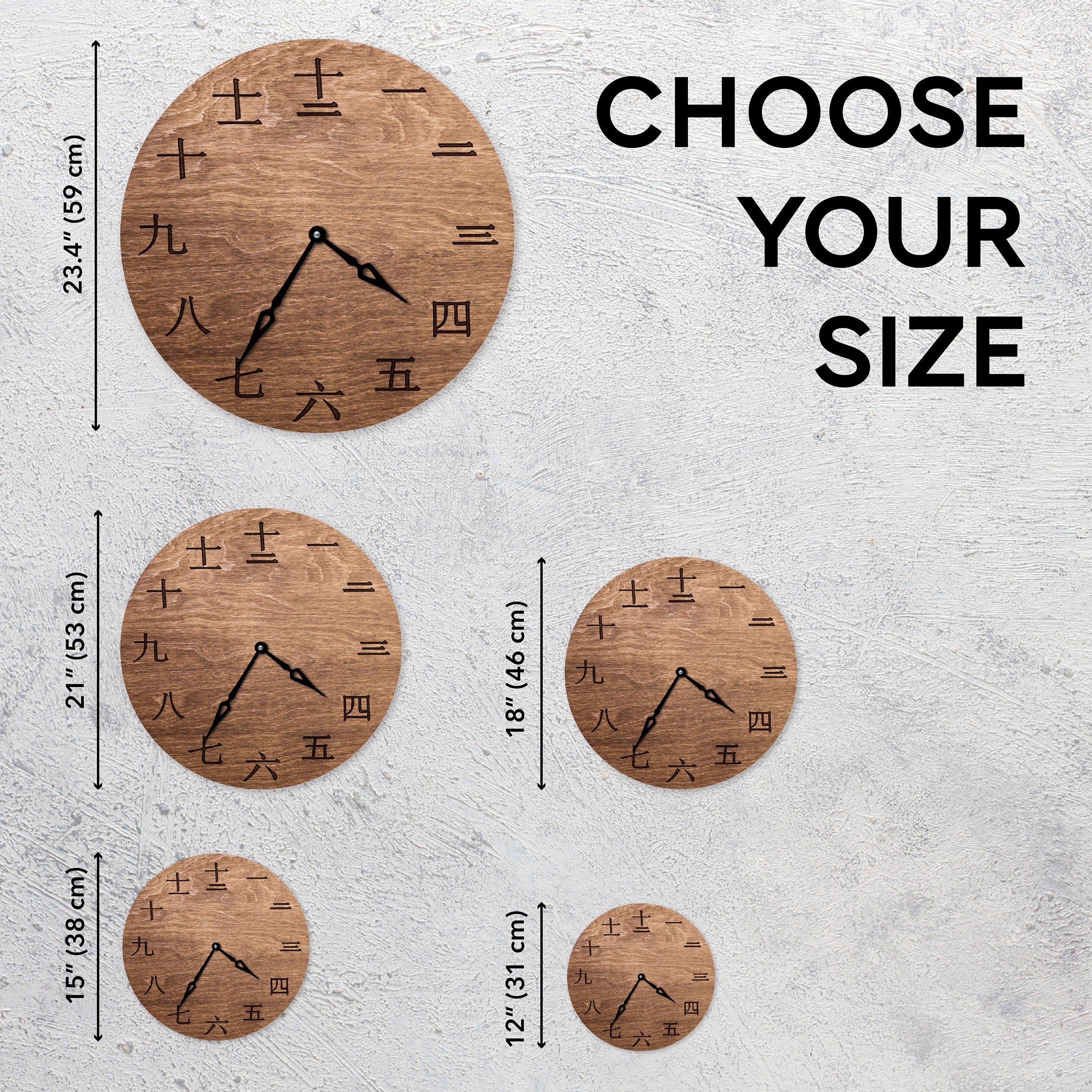 Golden Wall Clock Gold Wall Clock Large Industrial Clock - Etsy