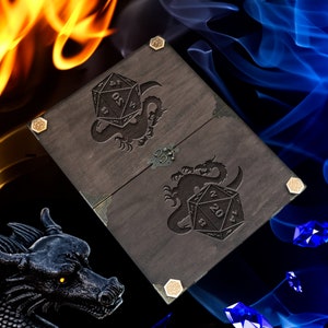 Dungeon Master Screen Personalized, Dungeons and Dragons Screen, Wooden ...