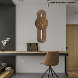 Modern Big Wall Clock, Oblong Wall Clock, Large Wall Clock,wall Clock ...