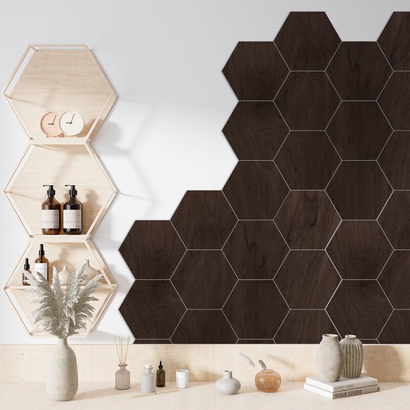 Hexagon Wall Art - Etsy