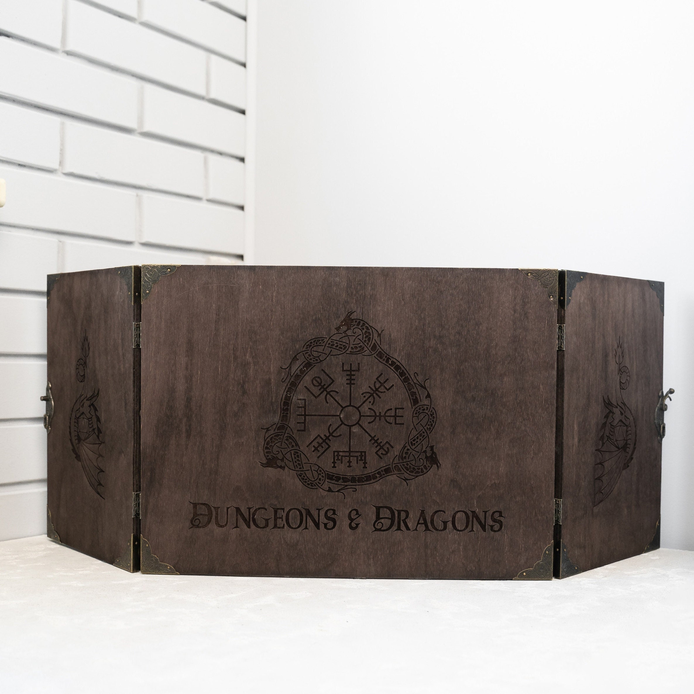 Dnd Dungeon Master Screen Wood Laser Carved Dm Screen, 49% OFF